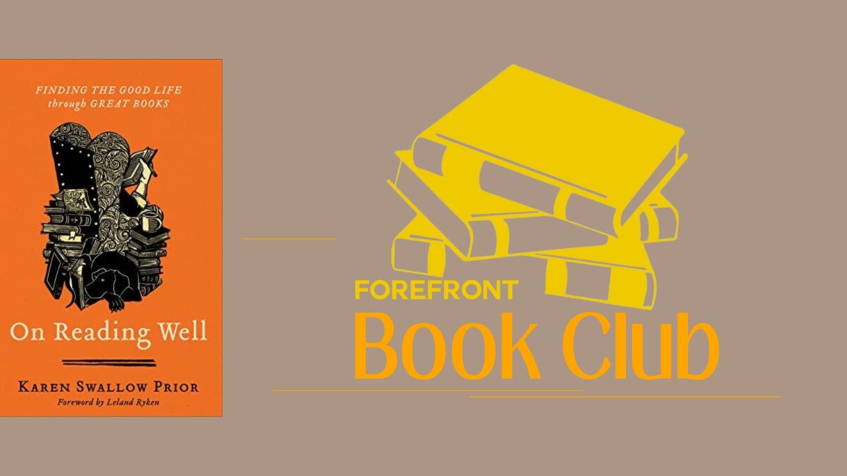 Forefront Book Club - On Reading Well - Forefront